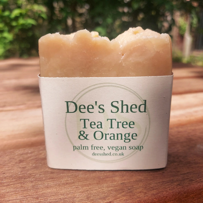 Natural Soap - Tee Tree and Orange – Dees Shed